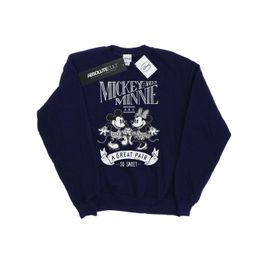 Disney - "Great Pair" Sweatshirt f&uuml;r Damen (Marineblau)