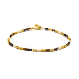 Luxenter Armband aus mehrfarbigem Kristall mit 18 Karat Gelbgold-Finish &ndash; Xanvi