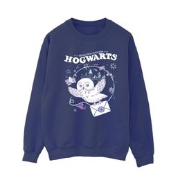 Harry Potter - "Letter From Hogwarts" Sweatshirt f&uuml;r Damen (Marineblau)