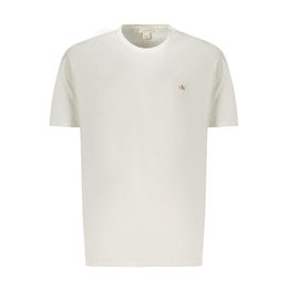 Calvin Klein Wei&szlig; Baumwolle Herren T-Shirt