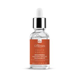 SkinChemists Jugendserie Tranexams&auml;ure 2,5%, Niacinamid 4% Aufhellendes Serum 30ml