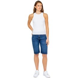 Enzo | Lange Denim-Shorts f&uuml;r Damen