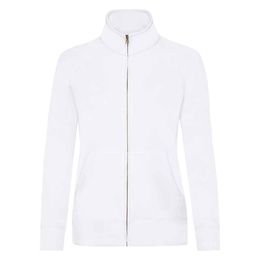 Fruit of the Loom - Sweatjacke f&uuml;r Damen (Wei&szlig;)