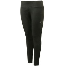 Diadora Nero Stc Damen schwarze Leggings