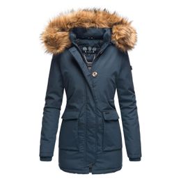 Navahoo Damen Winterjacke Schneeengel Princess &ndash; Klassisch, Warm & Mit Abnehmbarem Kunstfellkragen