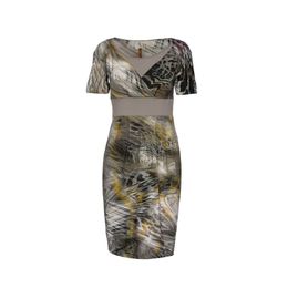 Faux Crossover Kleid