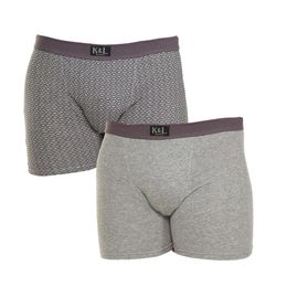Pack-2 Basic Boxershorts mit atmungsaktivem Stoff KL2009 men