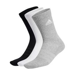 Adidas | Herren gepolsterte Crew-Socken, 3er-Pack