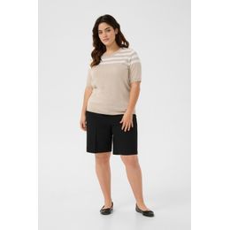 Kaffe Strickpullover Regular fit cream