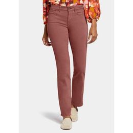 NYDJ Marilyn Straight Jeans Orangebrauner Denim | Ingwer