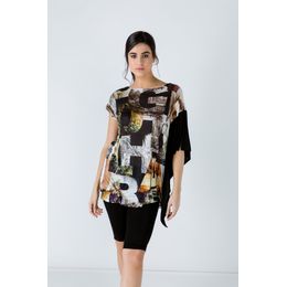 Asymmetrische Print-Tunika