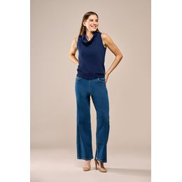 Castana Top Marineblau