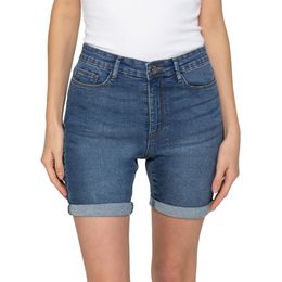 Enzo | Womens Skinny Denim Shorts