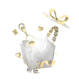13 Juwelen und 11 &Uuml;berraschungsperlen f&uuml;r den DIY-Adventskalender - Gold und Kristall