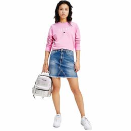 Tommy Jeans Damenrock mit Flaggenlogo