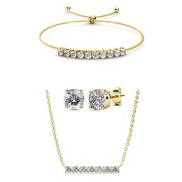 Mary Crystal Mia Sets - Gold und Kristall