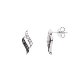 DIADEMA - Ohrringe - Wei&szlig; & Schwarz - Love Jewelry Kollektion