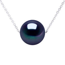 Halskette, echte S&uuml;&szlig;wasser-Zuchtperle, rund, 8&ndash;9 mm
