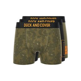 Duck and Cover - "Alizium" Boxershorts f&uuml;r Herren(3er-Pack) (Bunt)