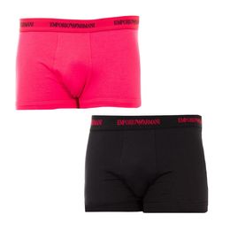 Emporio Armani Pack-2 Retro Boxershorts aus elastischer Baumwolle 111210-5A717 M&auml;nner