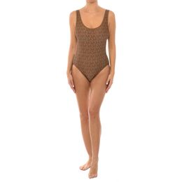 Michael Kors Damen-Badeanzug im klassischen Stil MM2N188