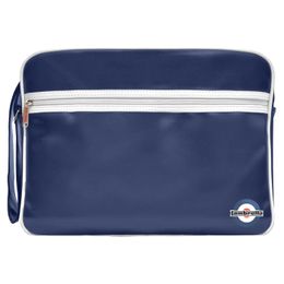 Lambretta - Herren/Damen Unisex Tasche, Retro (Marineblau/Wei&szlig;)