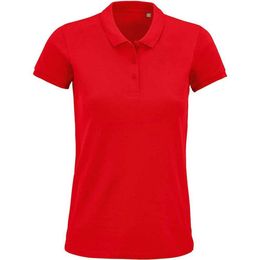 SOLS Damen/Damen Planet Bio-Poloshirt (Rot)