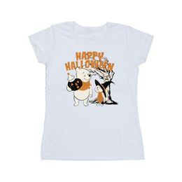 Disney - "Happy Halloween" T-Shirt f&uuml;r Damen (Wei&szlig;)
