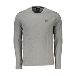 La Martina Grigio Baumwoll Herren T-Shirt
