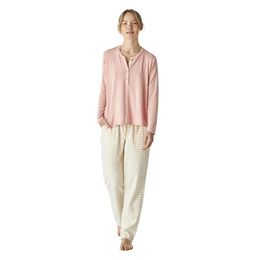 Bedruckter Langarm-Pyjama f&uuml;r Damen JJBEP0501