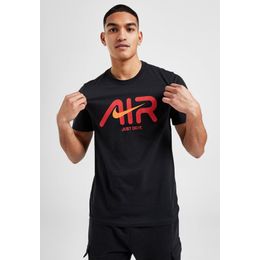 Nike Swoosh Air Herren-T-Shirt in Schwarz