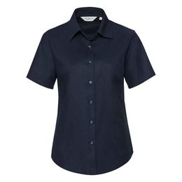 Russel Athletic Russell Collection - Hemd f&uuml;r Damen kurz&auml;rmlig (Leuchtend Navy-Blau)
