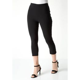 M&CO Damen Crop Stretch-Hose in Schwarz