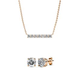 Mary Myriad Geburtsstein-Sets &ndash; Ros&eacute;gold und Kristall