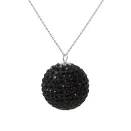 DIADEMA - Halskette - Wei&szlig;es Kristall / Naturperle - Love Jewelry Collection