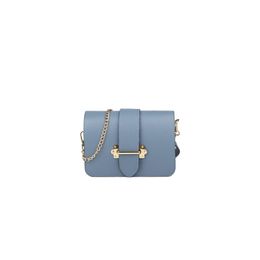 Giulia Monti Schultertasche/Tasche f&uuml;r die Taille Stahlblau
