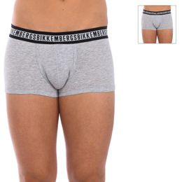 Bikkembergs Pack-2 Boxershorts Fashion Tape anatomische Front BKK1UTR08BI Mann