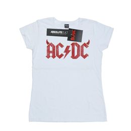 ACDC AC/DC - T-Shirt f&uuml;r Damen (Wei&szlig;)