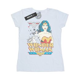DC COMICS - T-Shirt f&uuml;r Damen (Wei&szlig;)