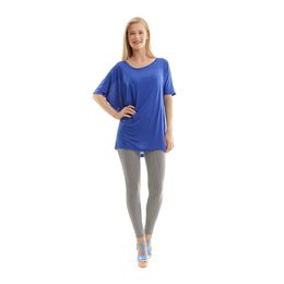 Micromodal Kaschmir-Mischung Oversize-Oberteil