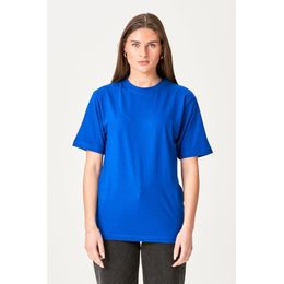 Oversize-T-Shirt &ndash; Royalblau