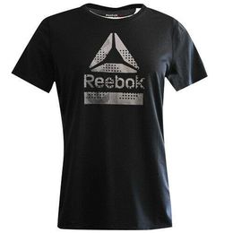 Reebok Active Chill Black Short Sleeved Womens Tee Top T-Shirts BQ4994 RW14