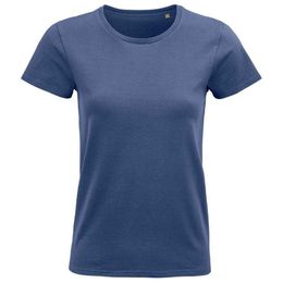 SOLS - "Pioneer" T-Shirt Baumwolle aus biologischem Anbau f&uuml;r Damen (Denim)