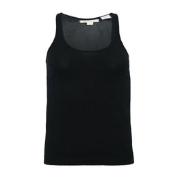 Timberland Womens Tank Seideneinsatz Top Weste Schwarz A0081 001