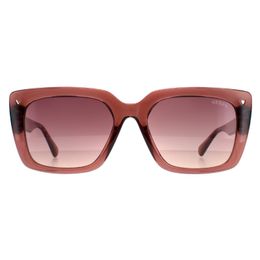 Guess Quadratisch Unisex Burgund Rosa GU8243