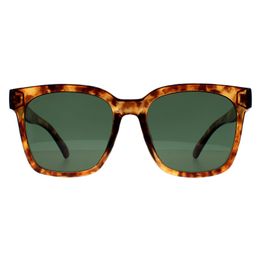 Montana Sonnenbrille MP72 D Gl&auml;nzend Havanna Weich Demi Gr&uuml;n Polarisiert