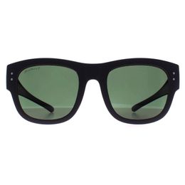Montana Square Unisex Matte Grey G15 Polarized FO7 Fit &uuml;ber Gl&auml;ser Sonnenbrillen