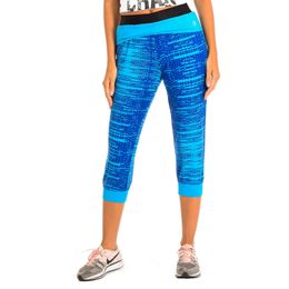ZUMBA Damen Sportpiratenhose mit doppeltem Gummibund Z1B00312