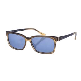 Unisex-Sonnenbrille Z408 aus Acetat und Metall in quadratischer Form