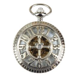 Automatische Taschenuhr Mechanisch Peaky Blinders Vintage Doppelt Hunter